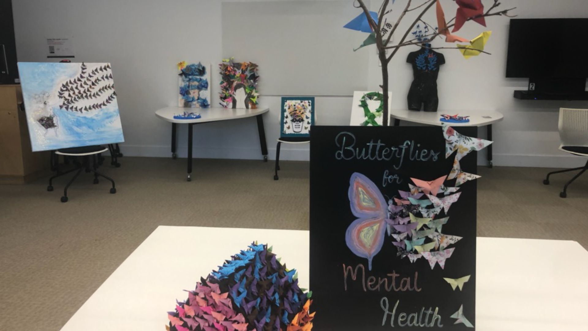 Student-led art exhibition to start conversations about mental health ...