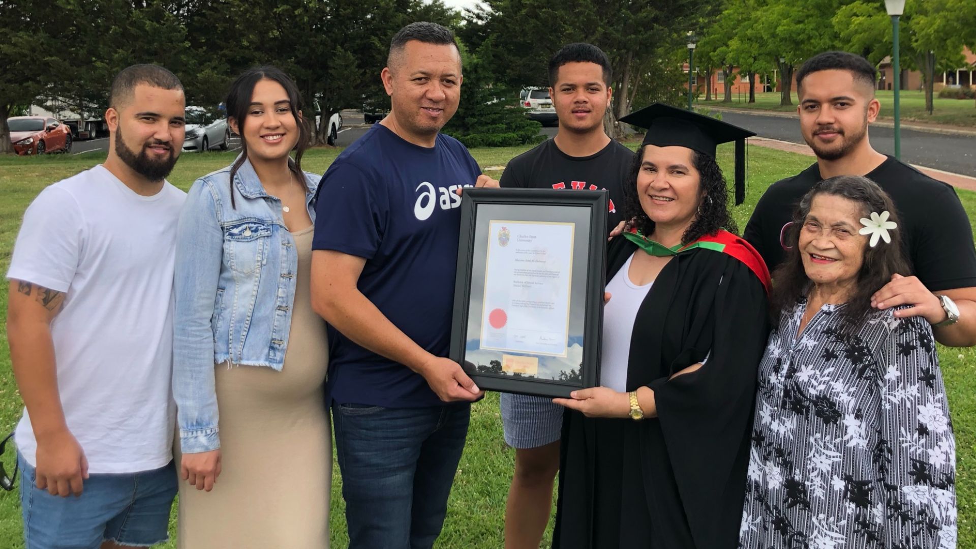 Determined mother of six graduates to inspire her family - CSU News